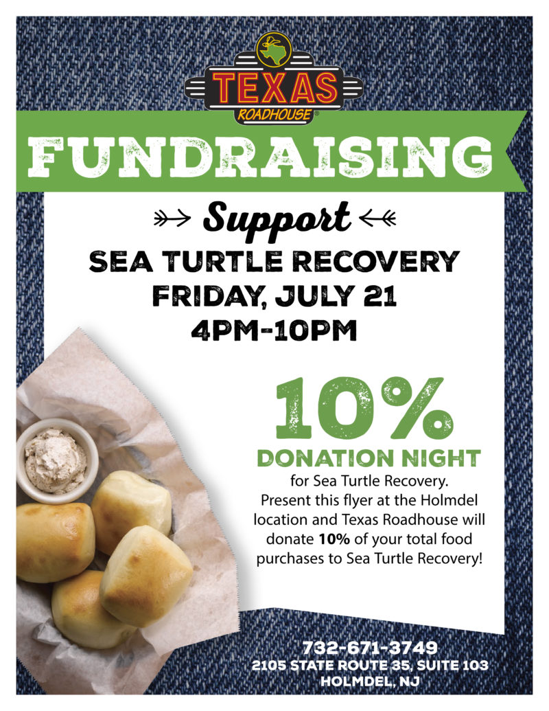 Texas Roadhouse – Dine To Donate Fundraiser | Sea Turtle Recovery