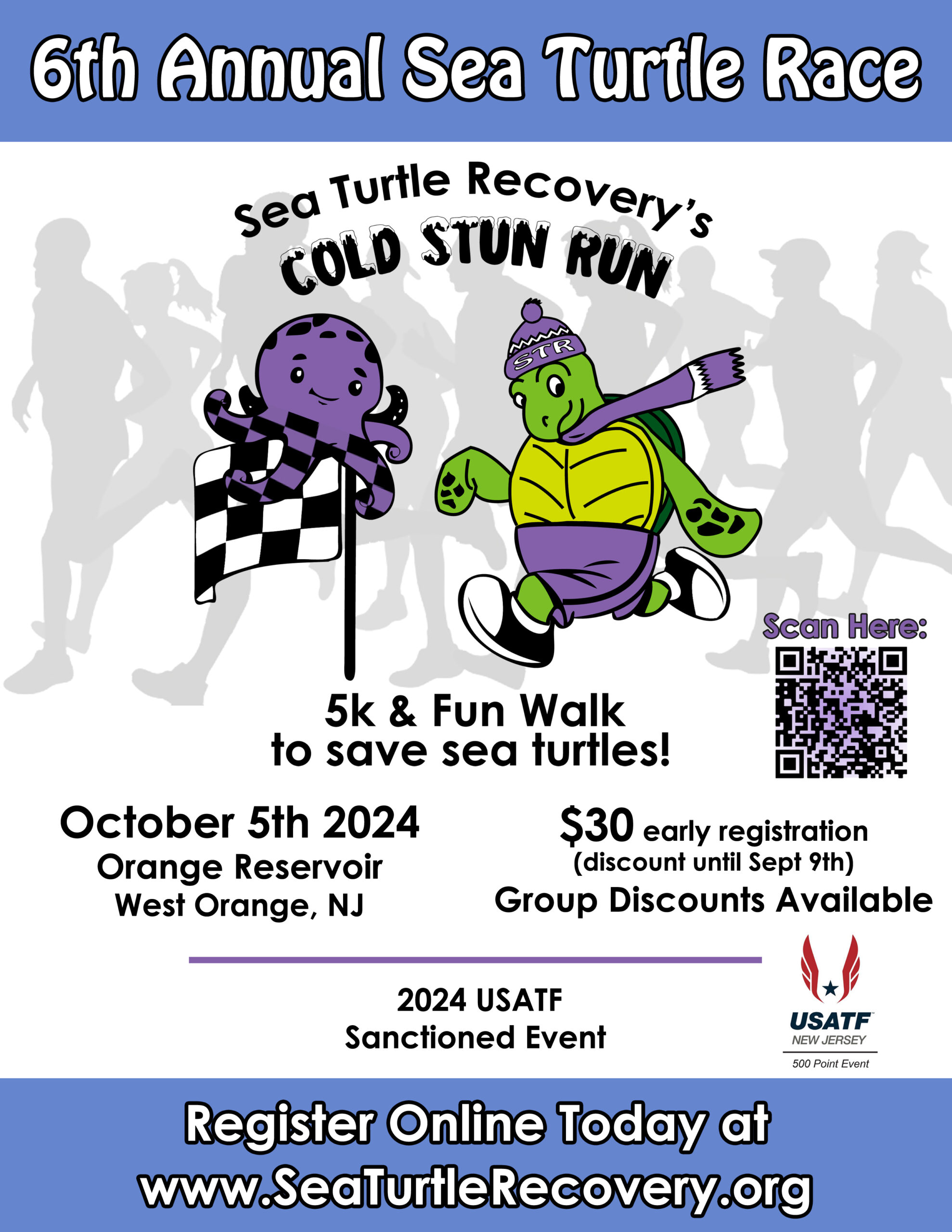 2024 Sea Turtle Race - Cold Stun Run - Sea Turtle Recovery