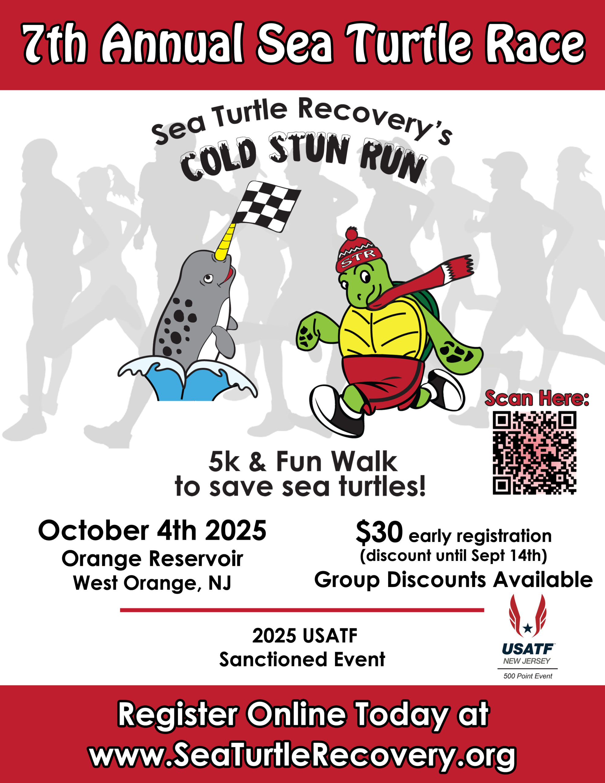 2025 Sea Turtle Race - Cold Stun Run - Sea Turtle Recovery